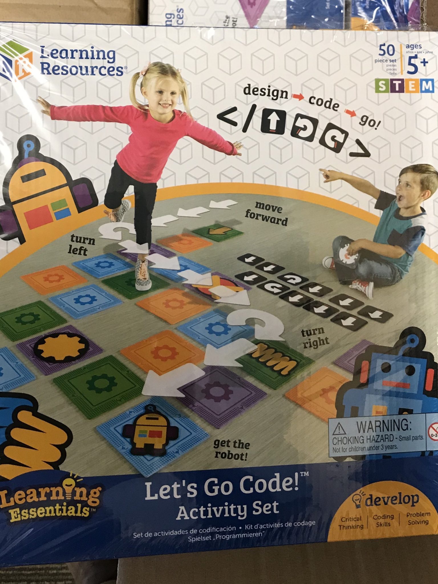 Let’s Go Code! Coding mats – Jersey Shore Area School District