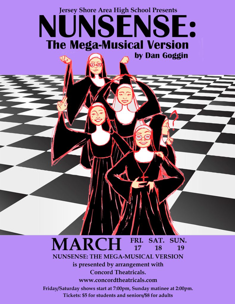 Jersey Shore High School Presents Nunsense: The Mega-Musical Version ...