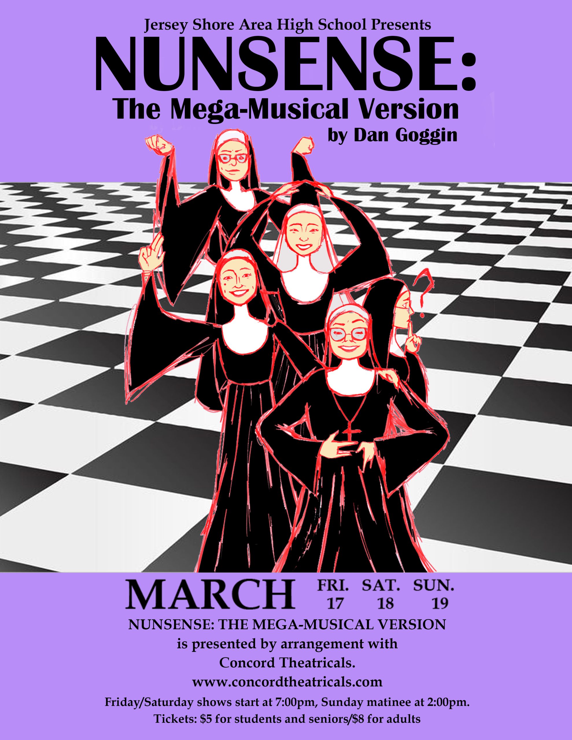 Jersey Shore High School Presents Nunsense: The Mega-Musical Version – Jersey Shore Area School ...